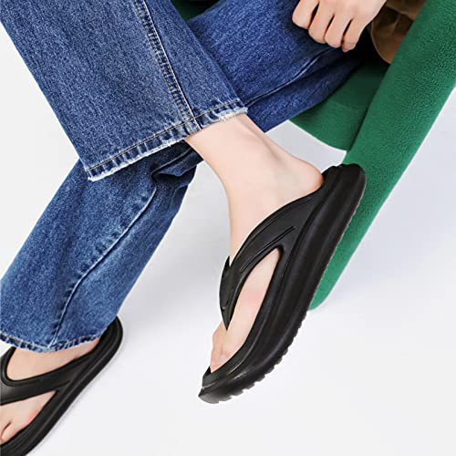 successthop Women's Sandal - Lightweight Orthotic Flip Flops with Arch Support Soft Pillow Thong Sandals Ultra Soft Comfort Sandals