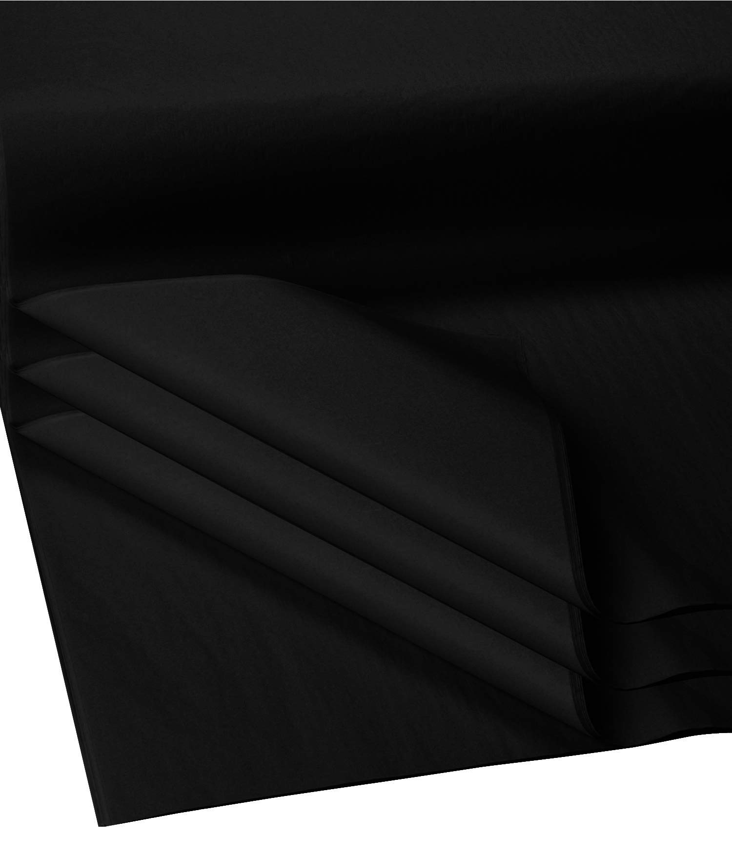 Flexicore Packaging | Gift Wrap Tissue Paper | Size: 15x20 | Acid Free (Black, 100 Sheets)