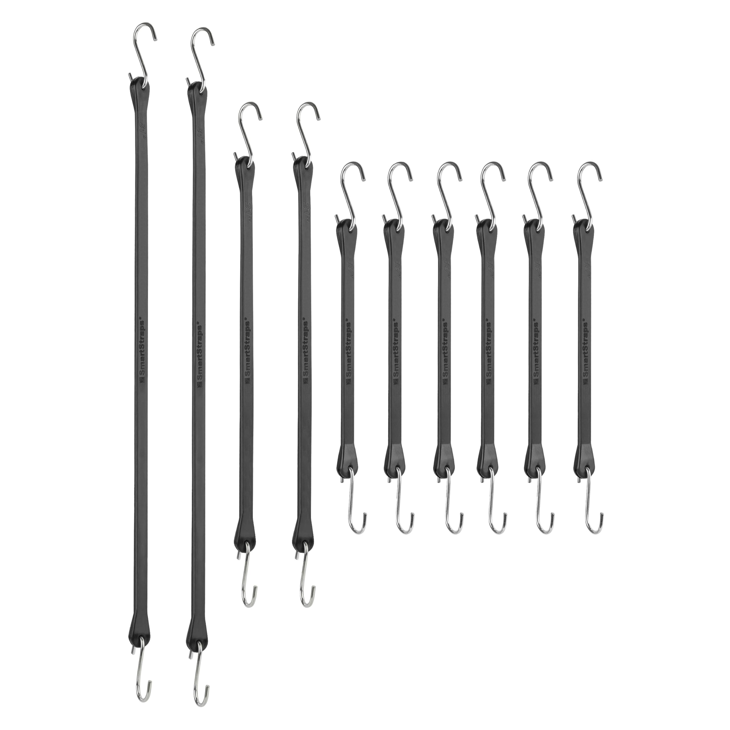 SmartStraps Tarp Straps - 10pc Tarp Strap Value Pack