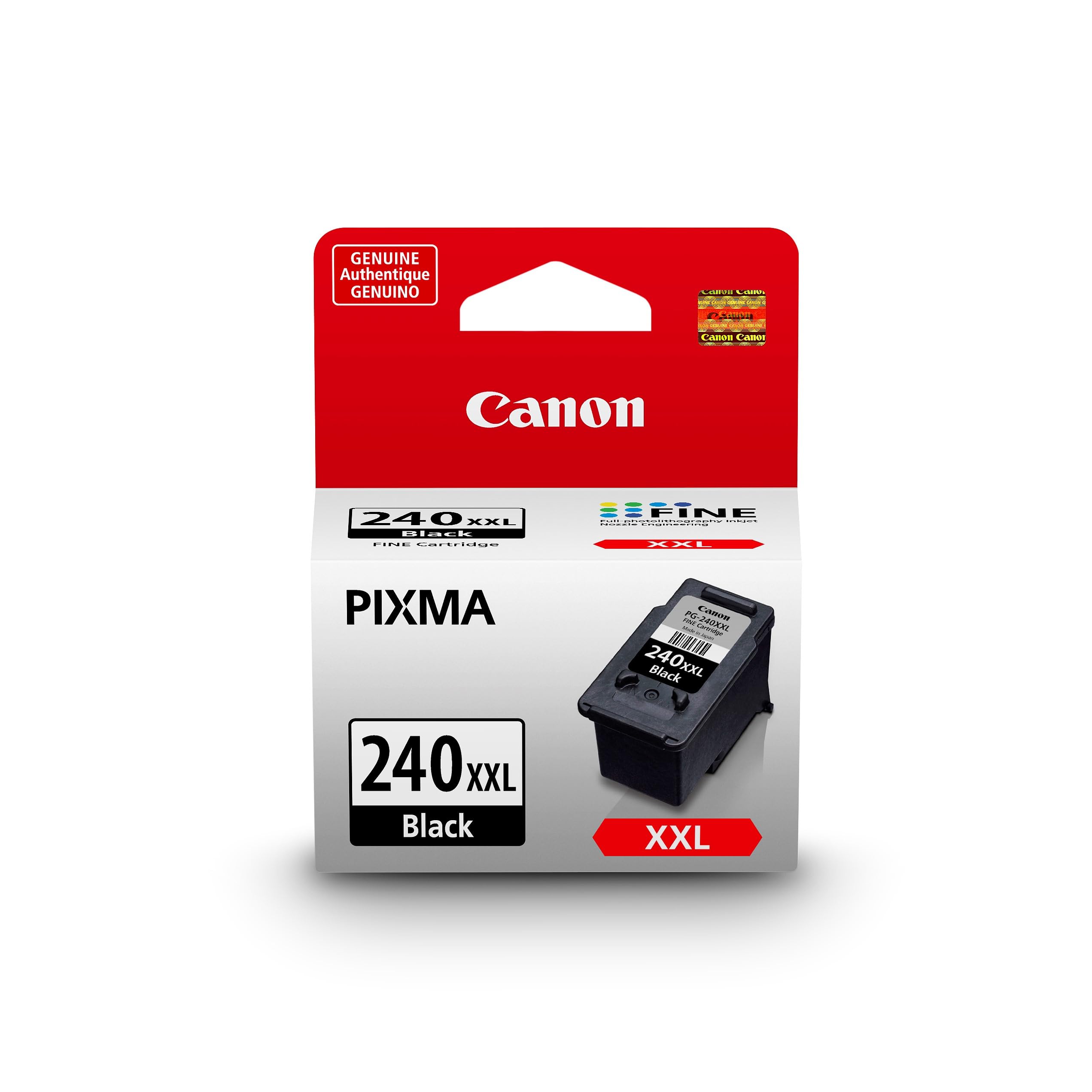 Canon PG-240 XXL Black Ink Cartridge Compatible to printer MG2120, MG3120, MG4120, MX432, MX522, MX452, MX392, MG2220, MG3220, MG4220, MG3520, MG3620, MX472, MX532, TS5120