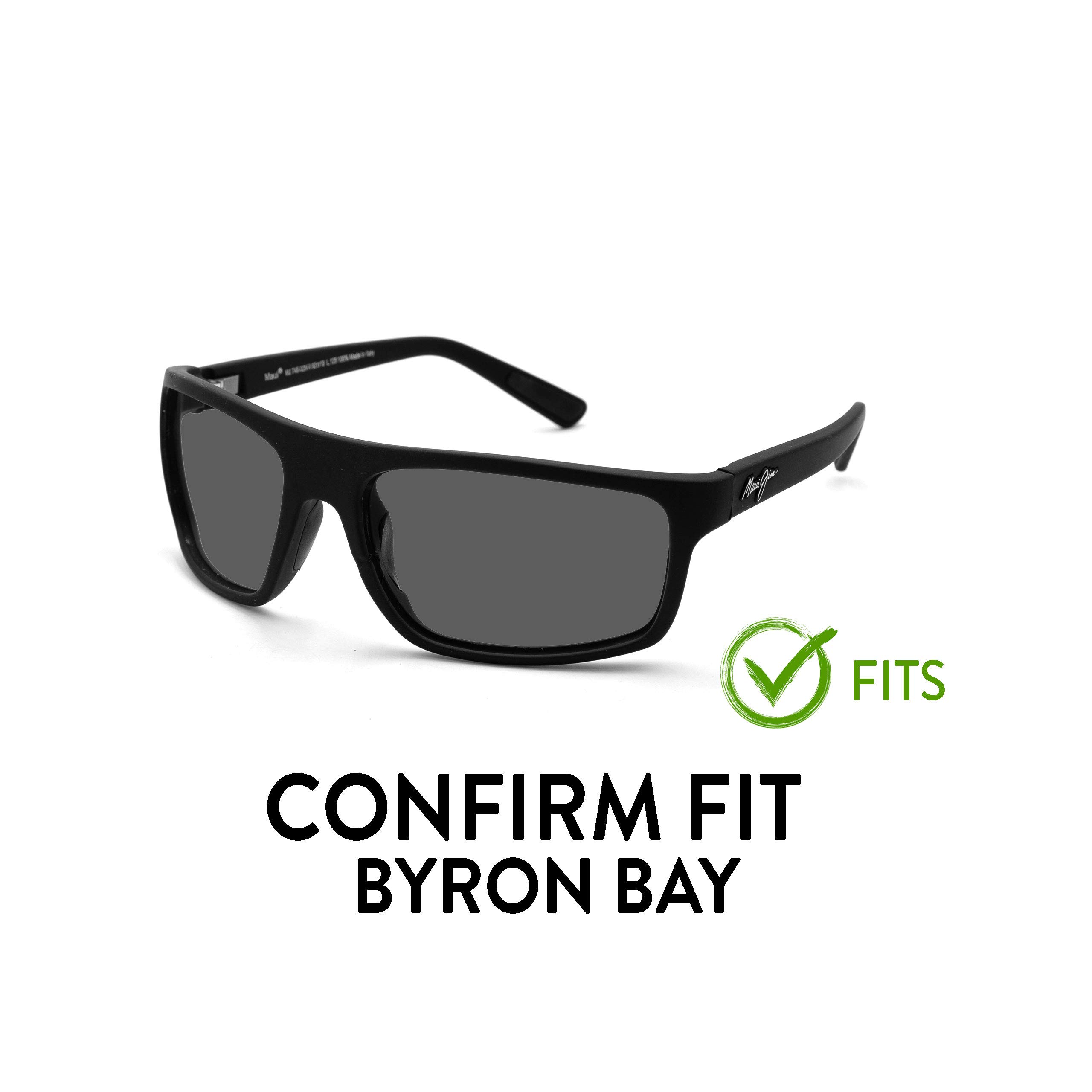 APEX Polarized PRO Replacement Lenses for Maui Jim Byron Bay MJ746 Sunglasses (Silver)