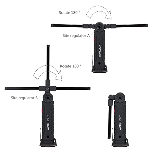 LED Flashlight Portable USB Working Light Torch Lanterna Hanging Lamp