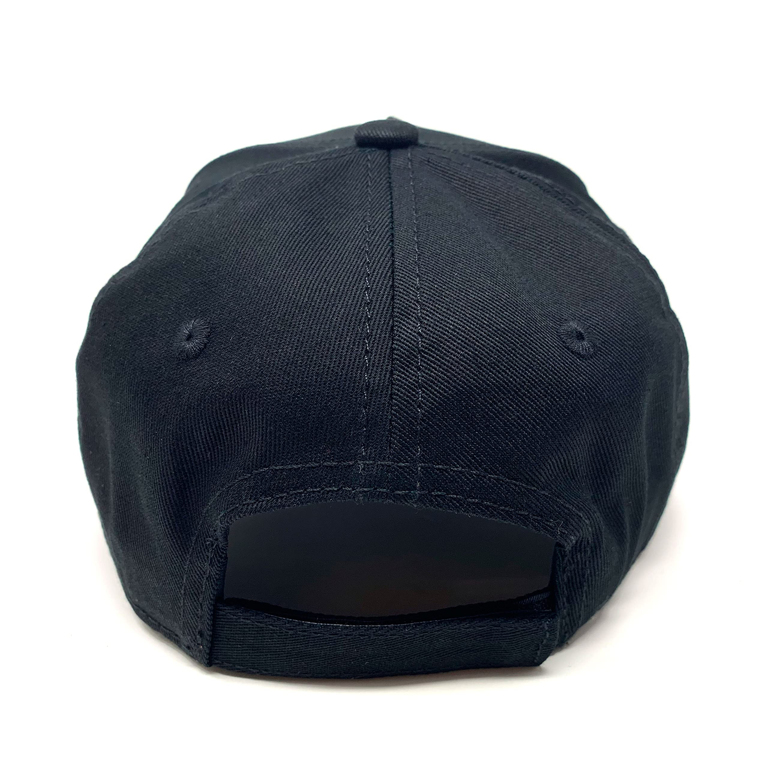 THE RING LEGEND Kids' Security Baseball Cap – 3D Embroidered Adjustable Hat for Children, Wedding Ring Security, Black