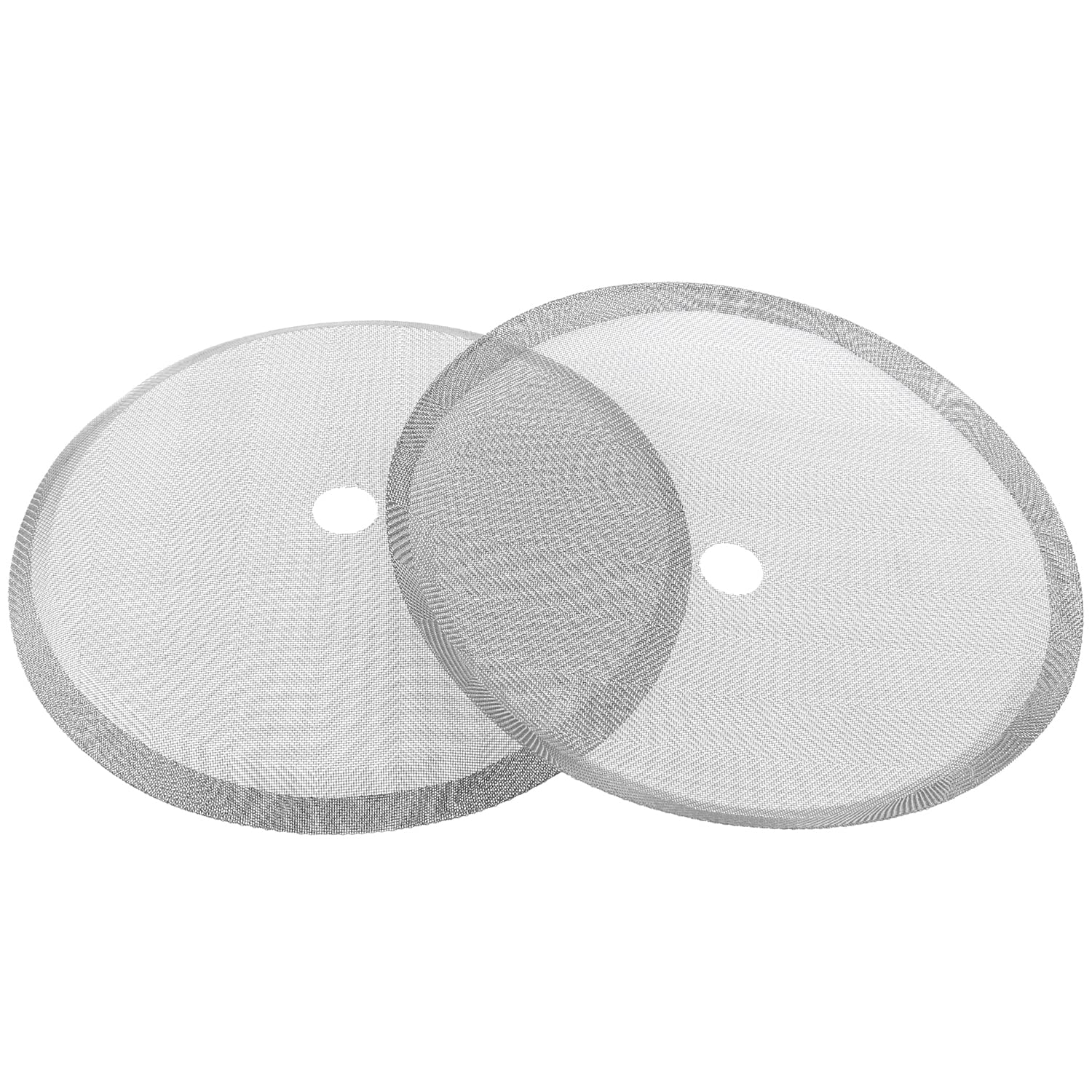 MTQY 6pcs French Press Replacement Filter Screen 3.8 inch 0.35 inch Hole Stainless Steel Coffee Filter Mesh for French Press Coffee Makers