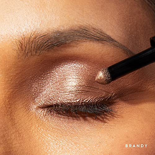 LAURA GELLER NEW YORK Make It A Double Eyeshadow - Cream Eye Shadow Stick and Matching Powder, Brandy