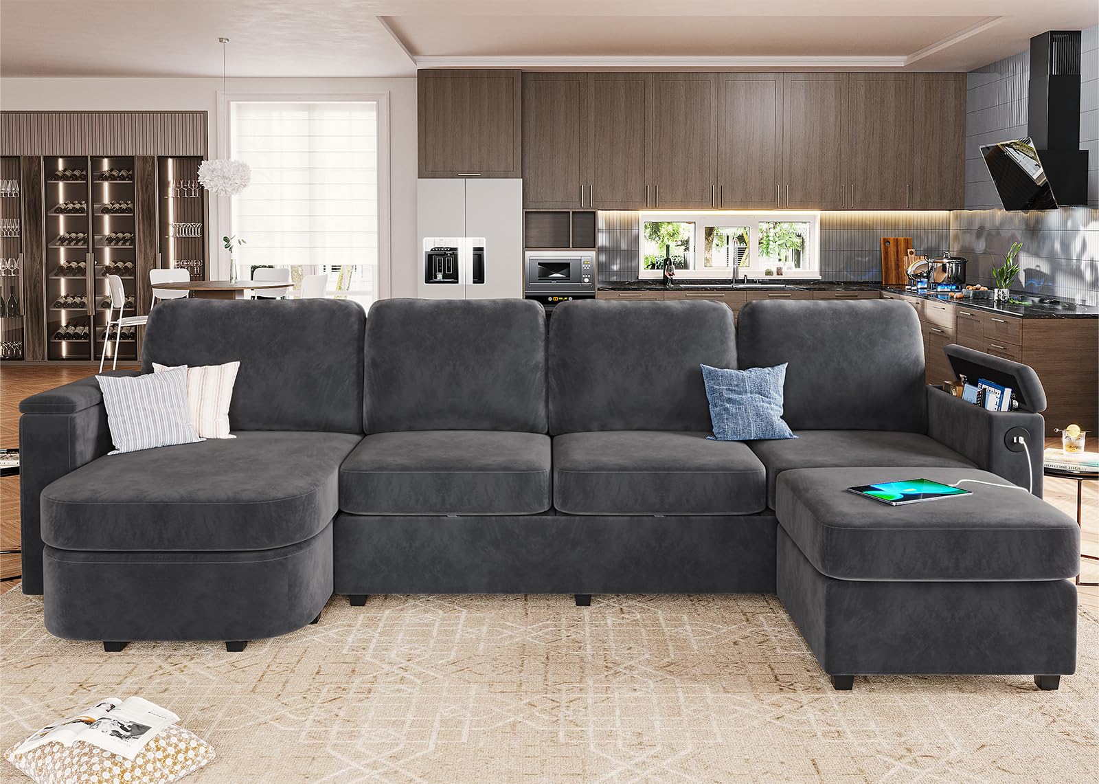 Sectional Couch for Living Room Furniture Set