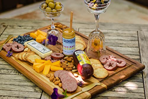 Dan the Sausageman's Sounder Gourmet Gift Box -Featuring Smoked Summer Sausage and Wisconsin Cheeses Retirement, Tenant, Contractor Appreciation Basket