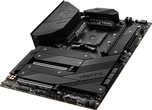 MSI MEG X570S Unify-X MAX Gaming Motherboard (ATX, AMD, Socket AM4. DDR4, PCIe 4, CFX, M.2 Slots, Wi-Fi 6E)
