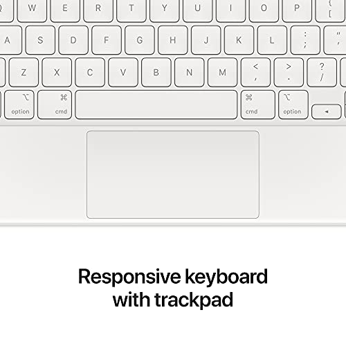 Apple Magic Keyboard for iPadĀ Pro 12.9-inch (6th, 5th, 4th and 3rd Generation) - US English- White