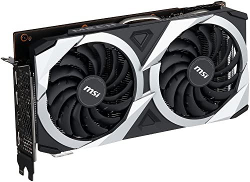MSI Gaming Radeon RX 6700 XT 192-bit 12GB GDDR6 DP/HDMI Dual Torx 3.0 Fans FreeSync DirectX 12 VR Ready Graphics Card (RX 6700 XT MECH 2X 12G)