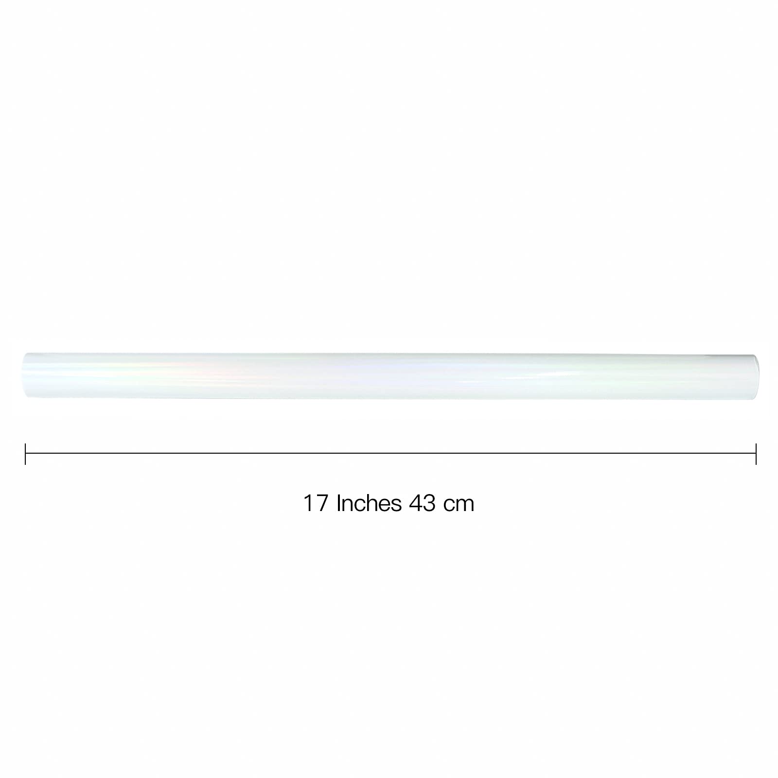 RUSPEPA White Metallic Wrapping Paper - Solid Color Paper Perfect for Wedding, Birthday, Christmas, Baby Shower - 17 Inches X 32.8 Feet