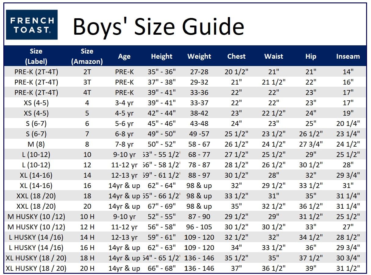 French Toast Boys' Toddler Pull-on Relaxed Fit School Uniform Pant (Standard & Husky), Heather Gray, 2T