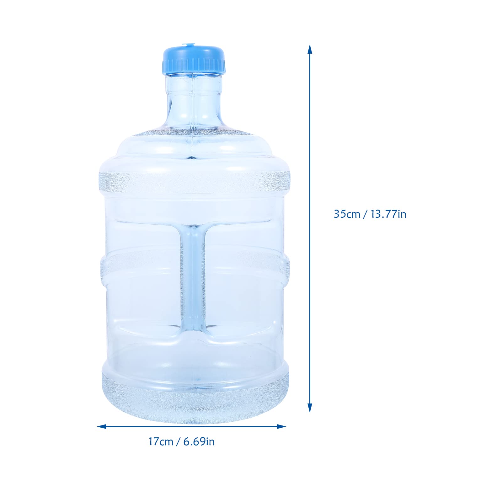 Veemoon Water Gallon Bottle Portable Bucket: 5 Liters Water Bottle with Handle Water Jug for Camping Outdoor Pure Water Container
