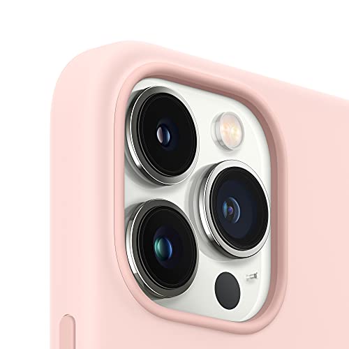 Apple iPhone 13 Pro Silicone Case with MagSafe - Chalk Pink