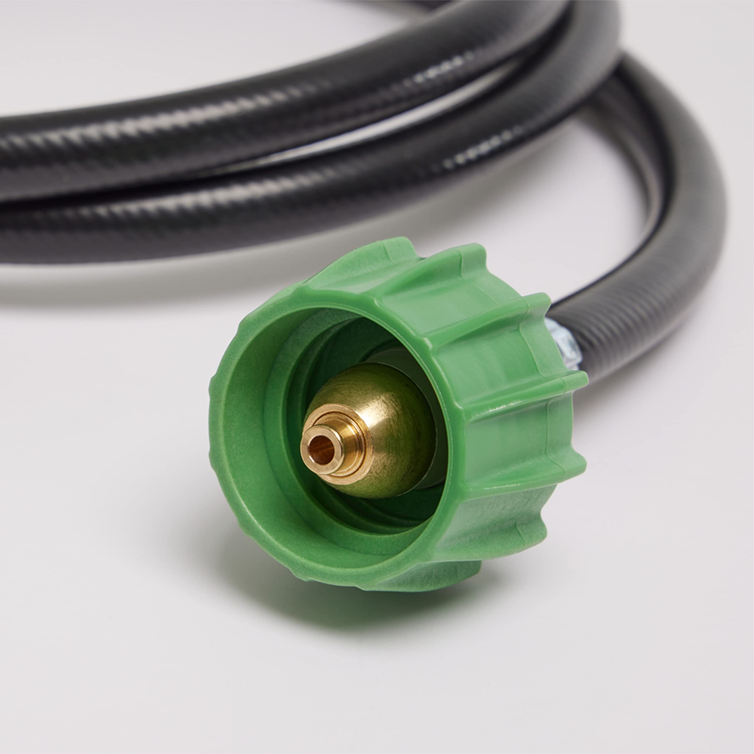 Coleman High-Pressure Propane Gas Hose and Adapter, 5 Foot, Type 1 Fitting or POL Fitting Available, Use with Grills, Stoves, Lanterns, Heaters, and More