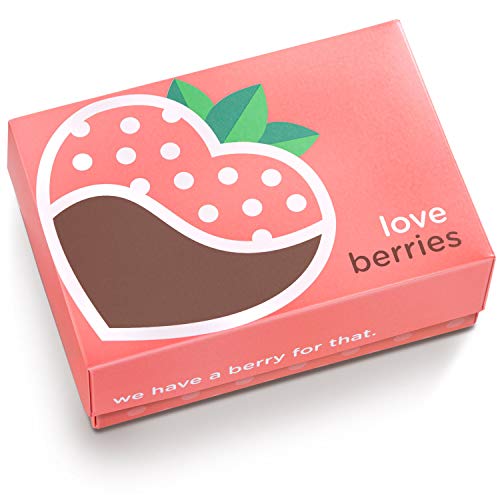 Golden State Fruit 12 Dreamy Dark Chocolate Covered Strawberries