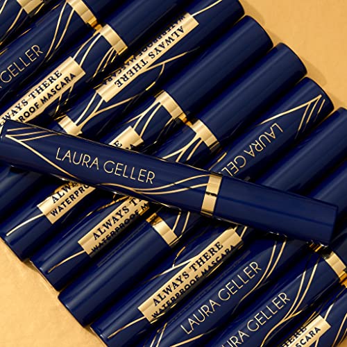 LAURA GELLER NEW YORK Always There Waterproof Lengthening Mascara Duo in Black | Long-Lasting Mascara for Volume and Length 2pc Set