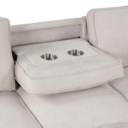 Eafurn 3 Seater Sectional Sofa with Chaise Lounge and Storage,L Shaped Convertible Couch Pull Out Bed,Comfy Velvet Upholstery Corner Sofa & Couches Button Tufted Living Room Furniture Sets