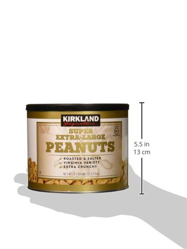 Kirkland Signature Nuts, Super XL VA Peanuts, 40 Ounce (Pack of 2)