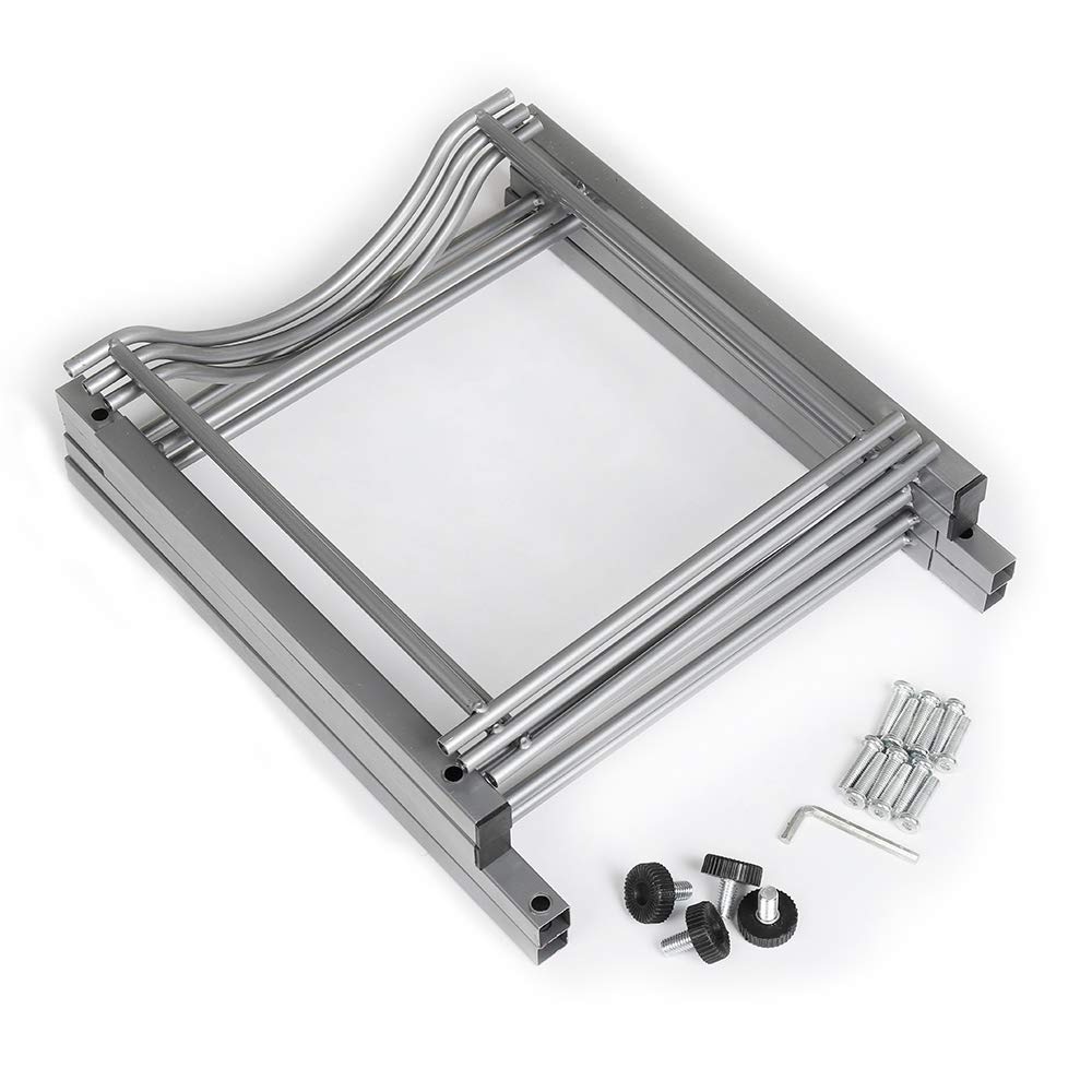 LIANTRAL Water Cooler Jug Rack, 5 Gallon Water Jug Holder Water Bottle Storage Rack, 5 gallon water jug stand, 3 Tiers, Silver