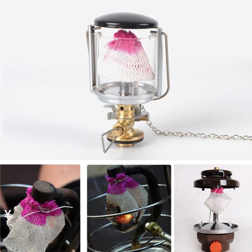 20 Pcs Universal Kerosene Lamp Mantles,Universal Dual Head Gas Lantern Accessories Mantle for Home Restaurant Decoration or Camping Hiking