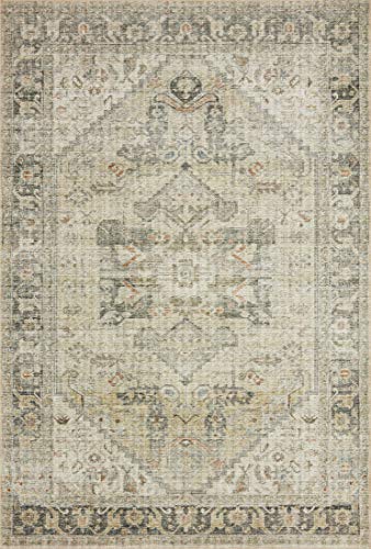 Loloi II Skye Collection SKY-13 NATURAL / SAND, Traditional 5'-0" x 7'-6" Area Rug