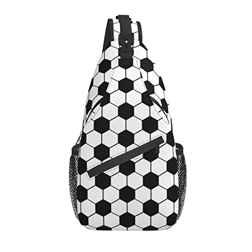 JDEIFKF Soccer Sling Bag Chest Bag Sport Soccer Crossbody Bags For Mens Womens