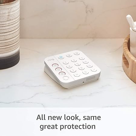 Like-New Ring Alarm 8-piece kit (2nd Gen) β home security system with optional 24/7 professional monitoring β Works with Alexa