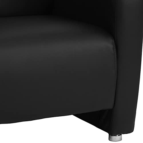 Flash Furniture HERCULES Majesty Series Black LeatherSoft Chair 31.25 x 31.25 x 30