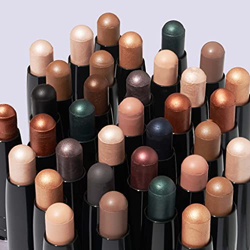 Julep Eyeshadow 101 Crème to Powder Waterproof Eyeshadow Stick Duo, Blush Pink Metallic & Mink Mauve Metallic