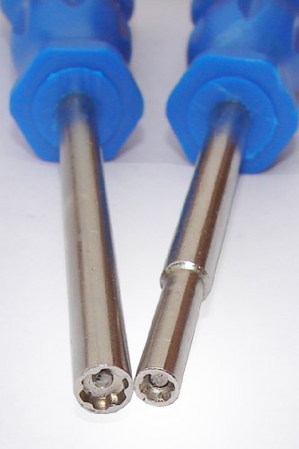 Silverhill Tools ATKN3 Deluxe Nintendo Tool Kit with 3.8 and 4.5mm security bits, Triwing, And Phillips #000