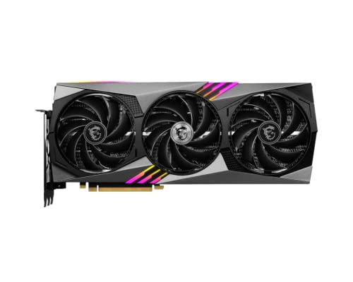 MSI Gaming GeForce RTX 4070 Ti 12GB GDRR6X 192-Bit HDMI/DP Nvlink Tri-Frozr 3 Ada Lovelace Architecture Graphics Card (RTX 4070 Ti Gaming Trio 12G)