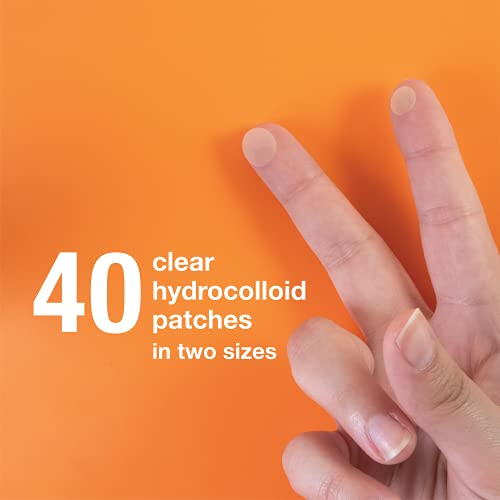 PanOxyl PM Overnight Spot Patches, Advanced Hydrocolloid Healing Technology, Fragrance Free, 40 Count