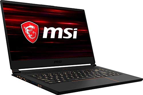 MSI GS65 Stealth-006 15.6" 144Hz Ultra Thin and Light Gaming Laptop, Intel Core i7-8750H, NVIDIA RTX 2060, 16GB DDR4, 512GB Nvme SSD, Win10 (Renewed)
