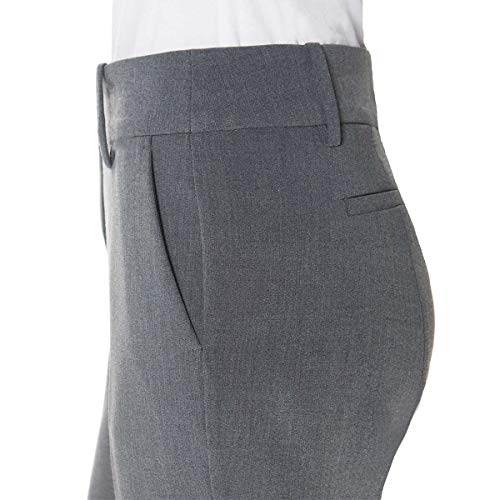 Kirkland Signature Ladies' Modern Fit Comfort Stretch Ankle Ankle Pant (10, Gray)