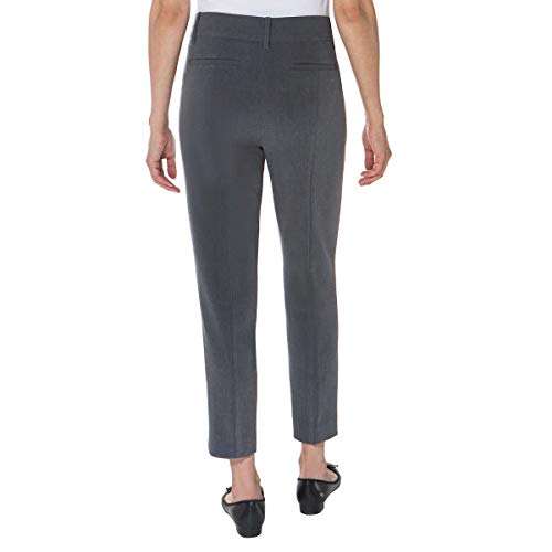 Kirkland Signature Ladies' Modern Fit Comfort Stretch Ankle Ankle Pant (10, Gray)