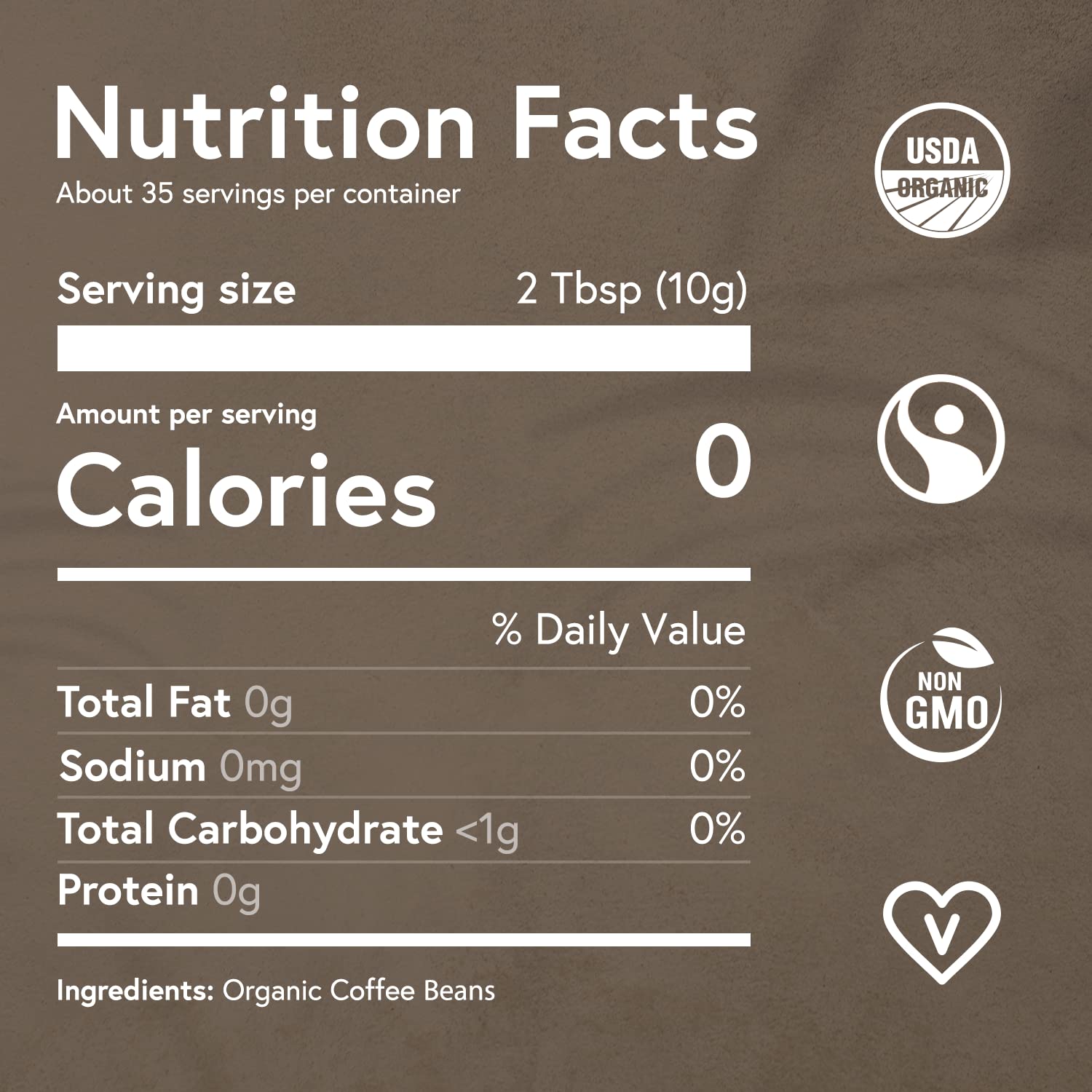 Fabula Organic Coffee for French Press, Low Acid Coffee Freshly Ground - Non-GMO - No Mold - Mycotoxins Pesticides Free - Single Origin Coffee - 12 oz