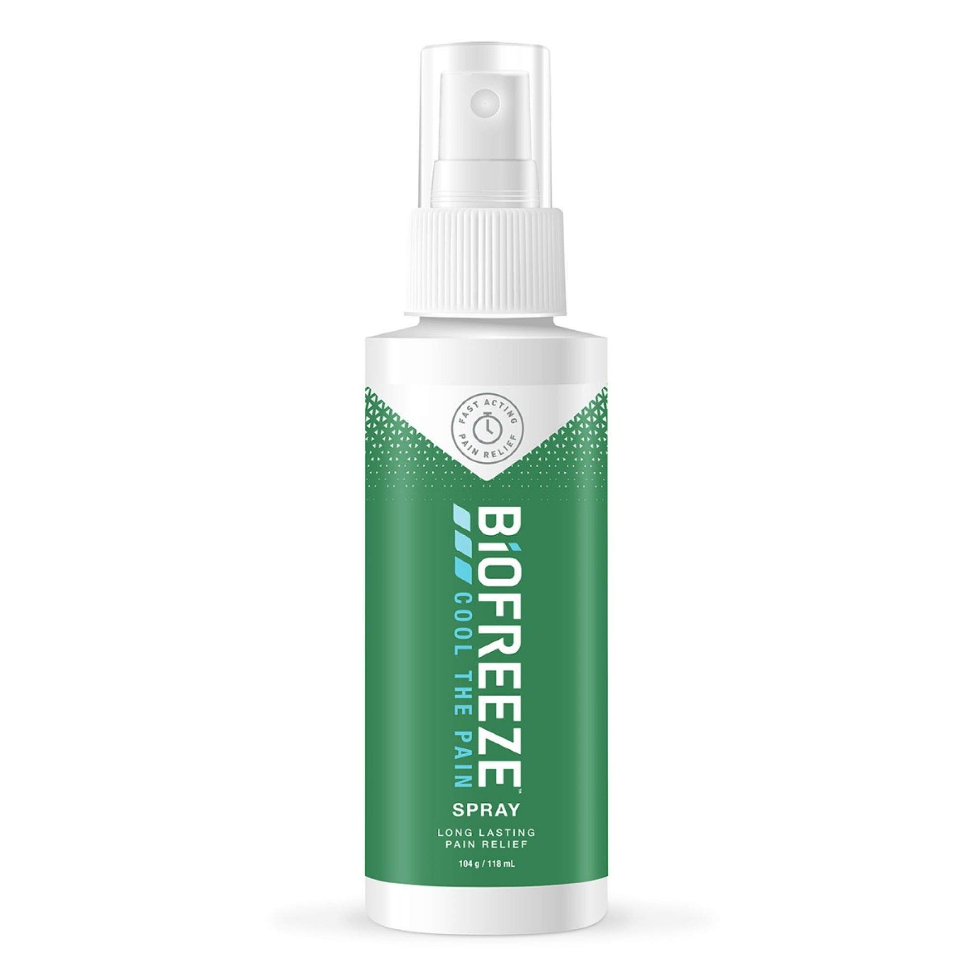 Biofreeze-12149 Pain Relief Spray, 4 oz. Aerosol Spray, Colorless (Packaging May Vary)