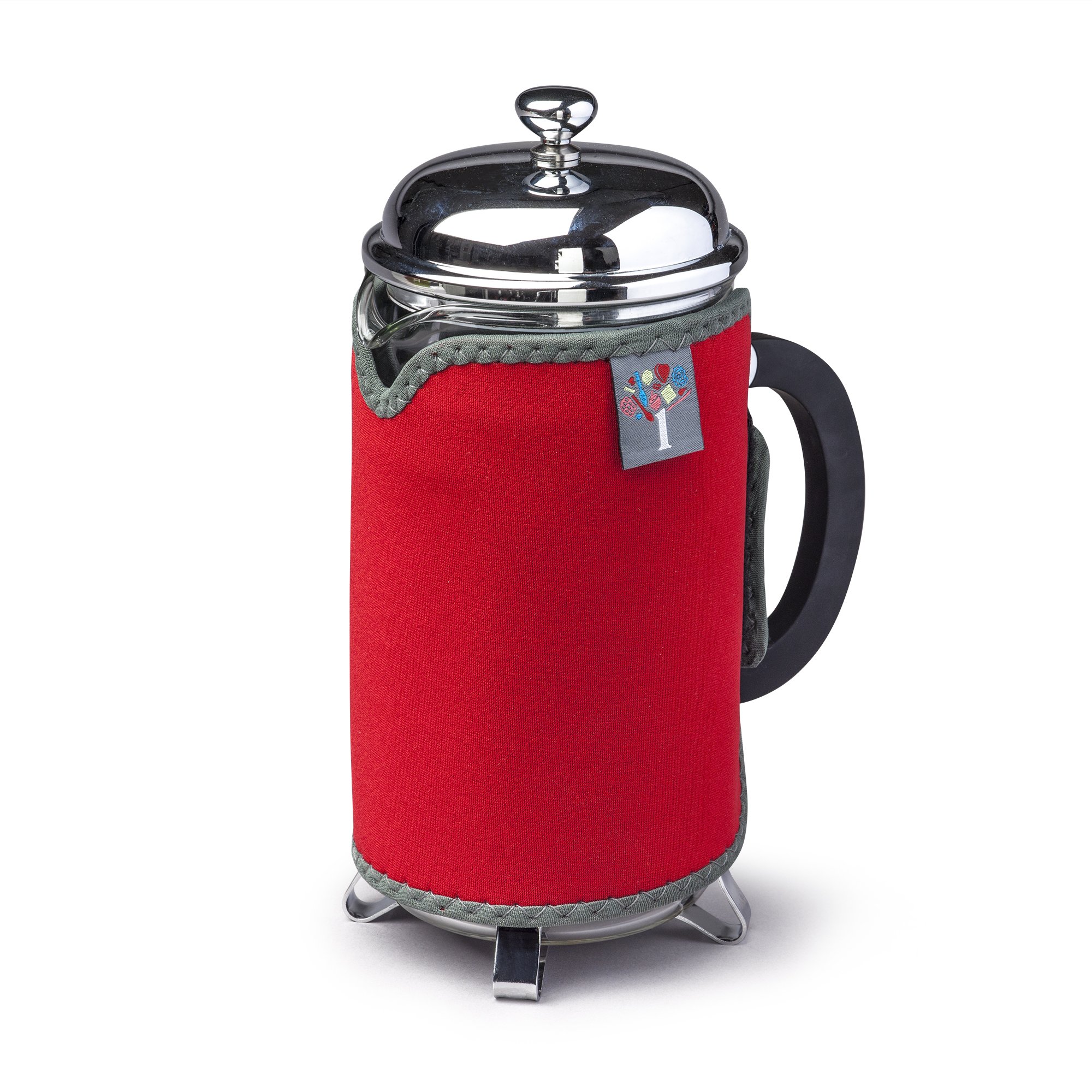 Zeal 8 Cup Cafetiere Insulated Jacket β Red