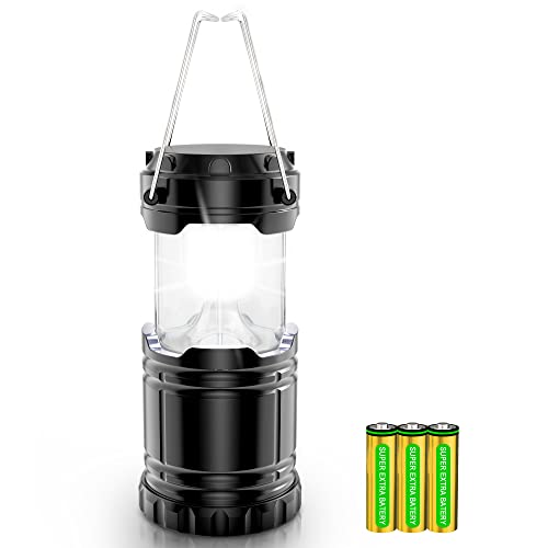 Camping Lanterns, Kids Camping Lantern Battery Powered LED Tent Lights Super Bright Collapsible Lanterns for Power Outages Valentines Day Gift, Camping Gear or Accessories, Camping Gear Must Haves