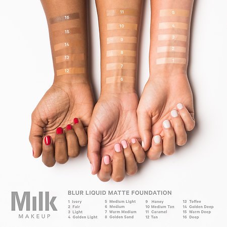 Milk Makeup - Blur Liquid Matte Foundation (Medium Tan)