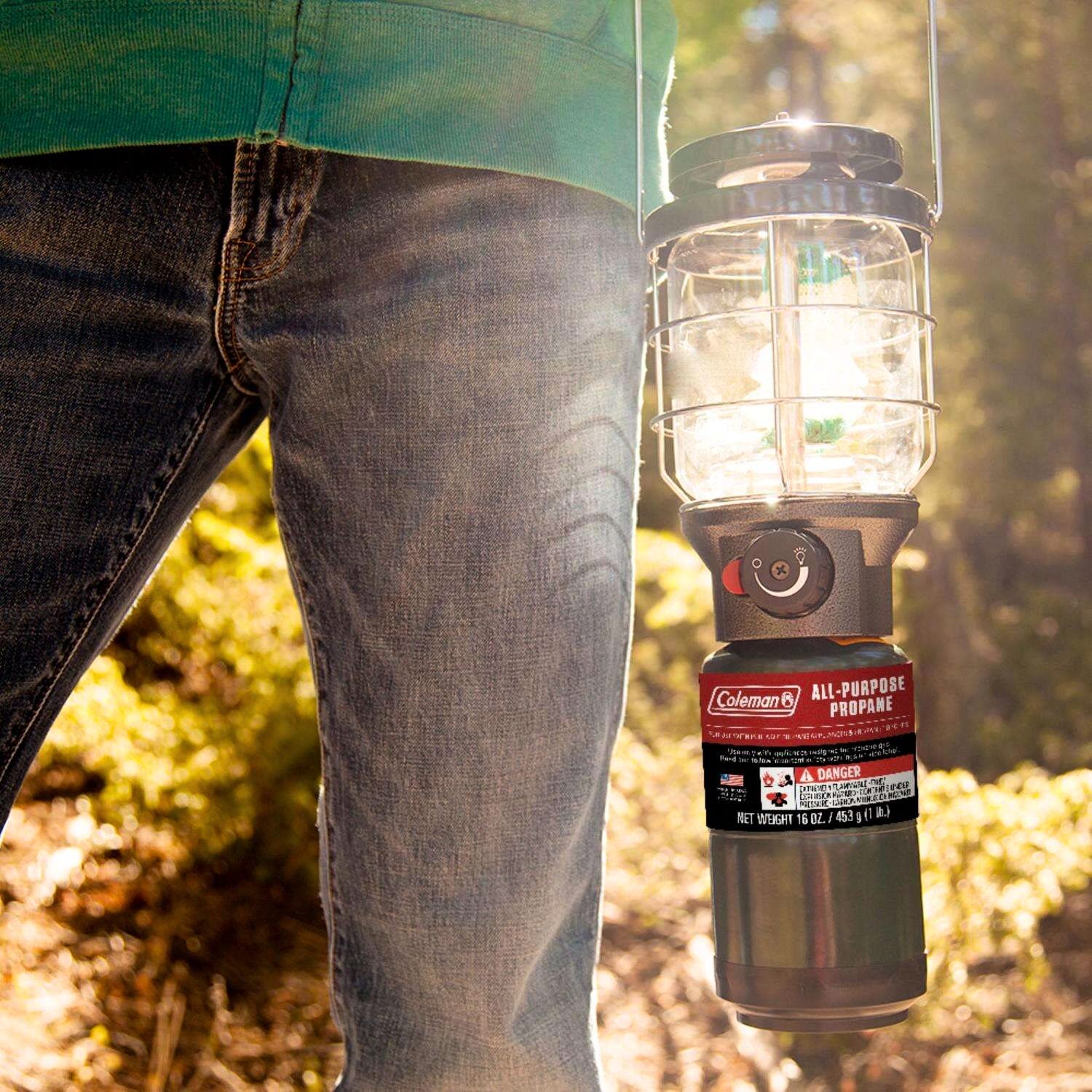 Evergreen Farm and Garden Coleman Propane Replacement Fuel Cylinders 16 oz Camping Fuel Bundled (6 Pack)