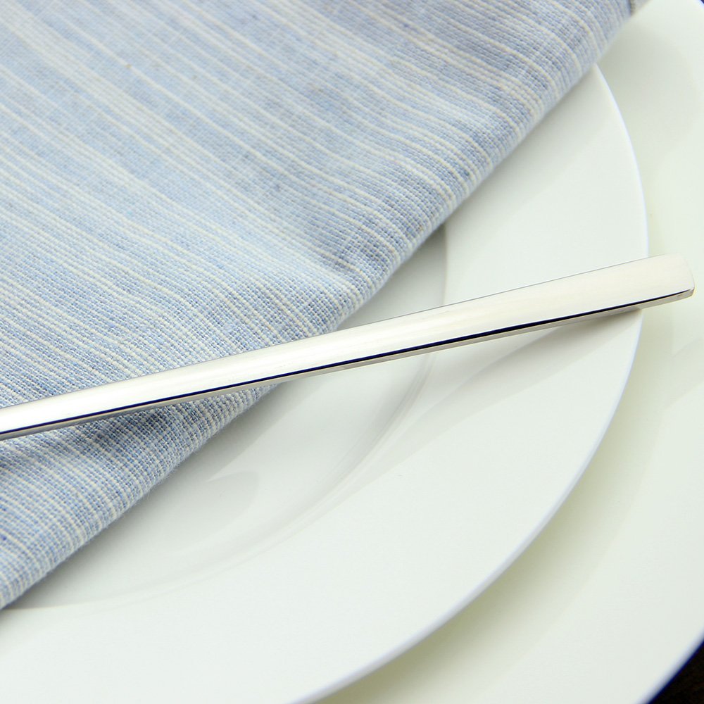 Long Handle Spoon, Coffee Stirrers, 9-inch Ice Tea Spoon, AOOSY Premium 18/10 Stainless Steel Iced Teaspoon for Mothers Milks Tea Mixing Cocktail Stirring Coffee Milkshake Cold Drink, Set of 6