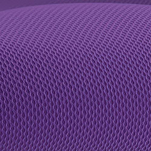 Flash Furniture Nicholas Mid-Back Multifunction Executive Swivel Ergonomic Office Chair with Adjustable Arms, Transparent Roller Wheels, 27", Purple Mesh