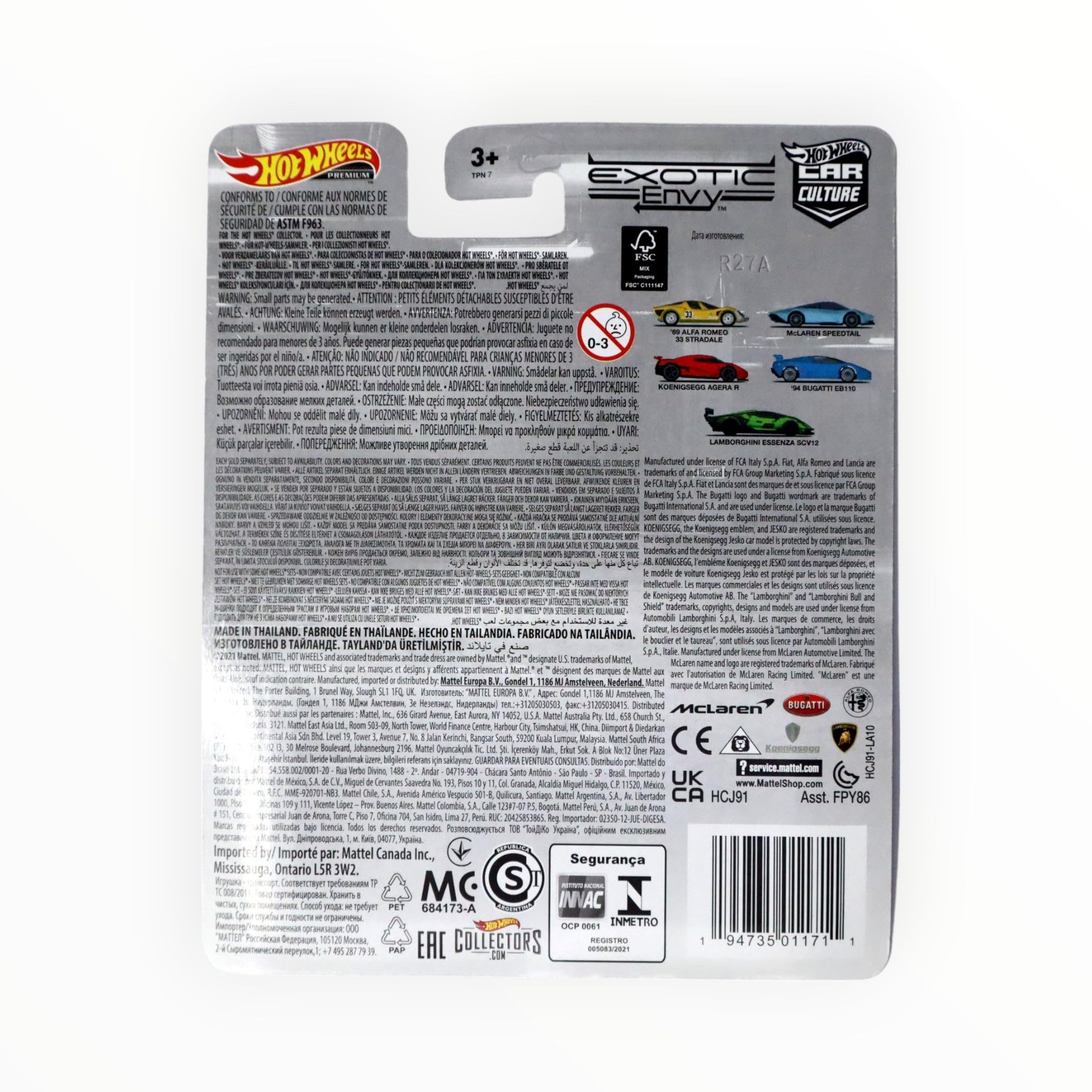 Hot Wheels 2022 - '69 ALFA Romeo 33 STRADALE - Exotic Envy - Car Culture - 1/5 - Premium