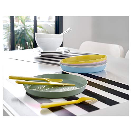 Ikea KALAS Plate, Mixed Colours Assorted Colours
