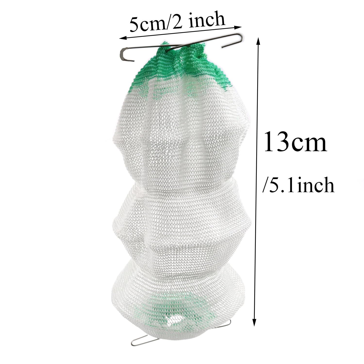 Meuey Lyot Gas Lamp Mantles 3 Layers Gas Lamp Mantles Propane Lantern Mantles and 2 Mounting Clips Gas Lamp Mantles Accordion-Shaped Mantles Lanterns-4PCS