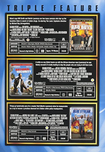 Bad Boys/National Security/Blue Streak - Triple Feature