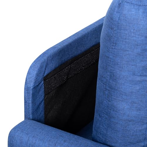 Eafurn L Shaped Sectional Sofa with Reversible Chaise Lounge, 3 Seater Convertible Corner Couch with Rubber Wood Legs, Modern Fabric Sofa&Couches for Living Room, Apartment and Small Space