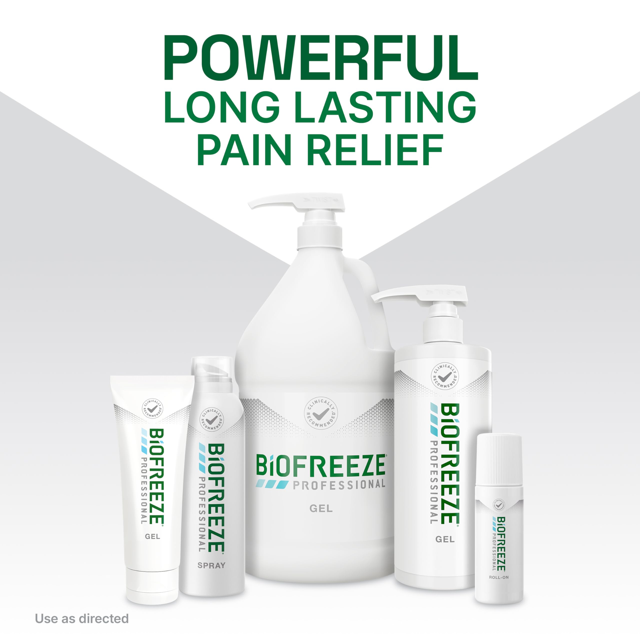 Biofreeze 13572 Professional Menthol Pain Relieving Spray 4 FL oz, Arthritis, Simple Backaches and Joint Pain, Pack of 2